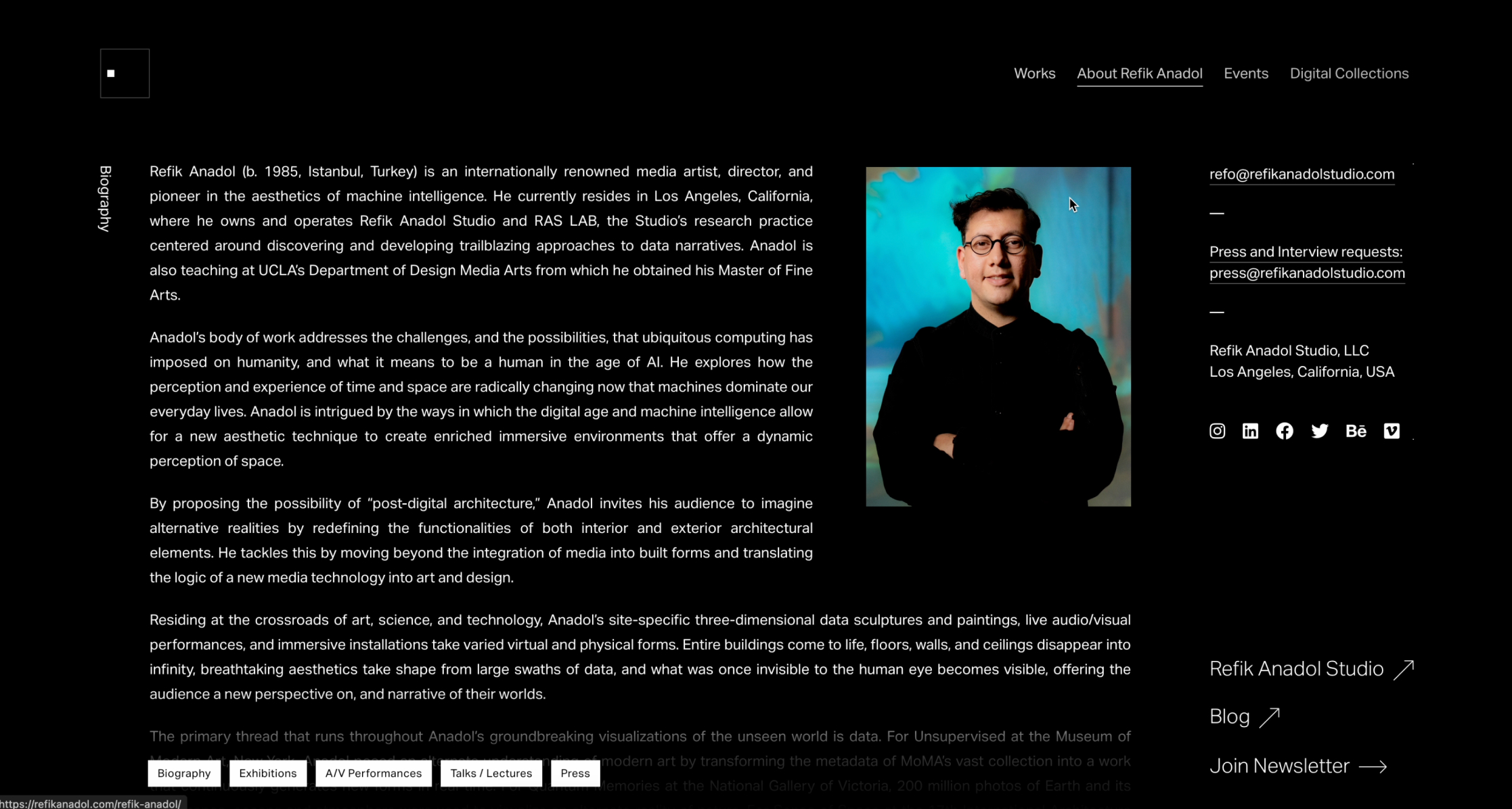 Refik Anadol Case Study